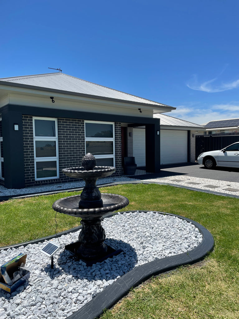 2 tier Cambridge with floral spacer and round acorn – Factory Direct ...